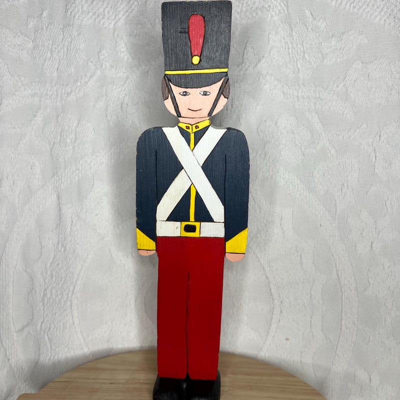 Wood Toy Soldiers - Etsy