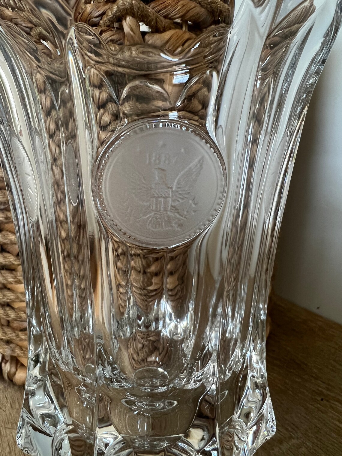 Vintage Clear Fostoria Coin Glass Pattern - Etsy