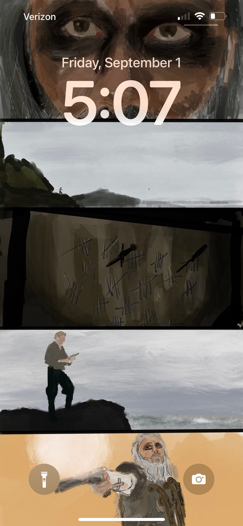 OFMD Inspired Digital Wallpaper - Etsy