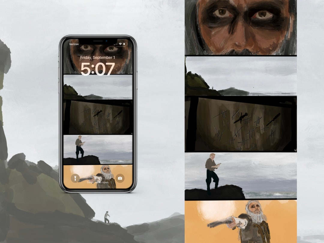 OFMD Inspired Digital Wallpaper - Etsy