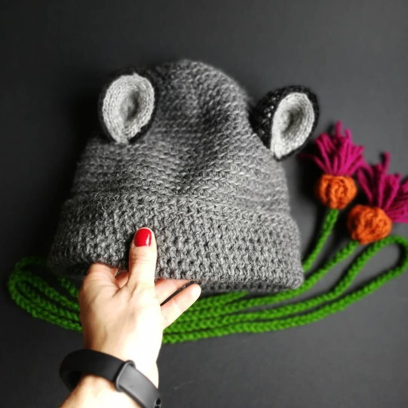 Crochet Wolf Hat - Etsy