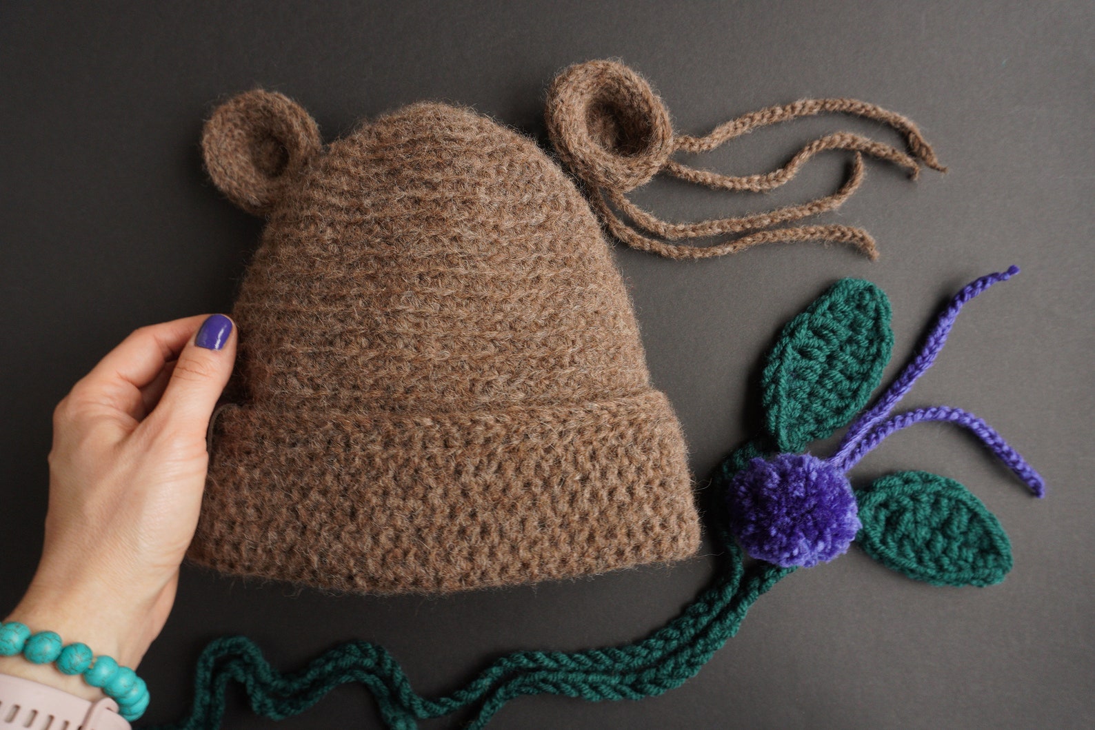 Bear Costume Hat With Ears Bear Costume Kids Adult Kids | Etsy