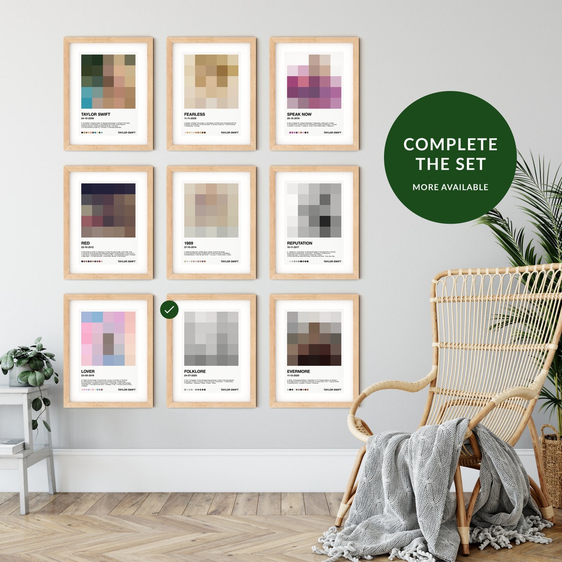 Taylor Swift Folklore Album Art Printable Download Digital - Etsy