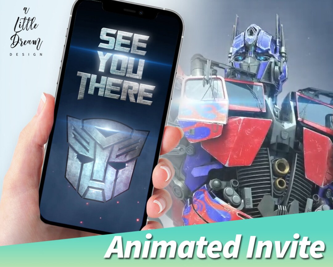 Birthday Party Invitation Animated Invite Birthday Invitation Video ...