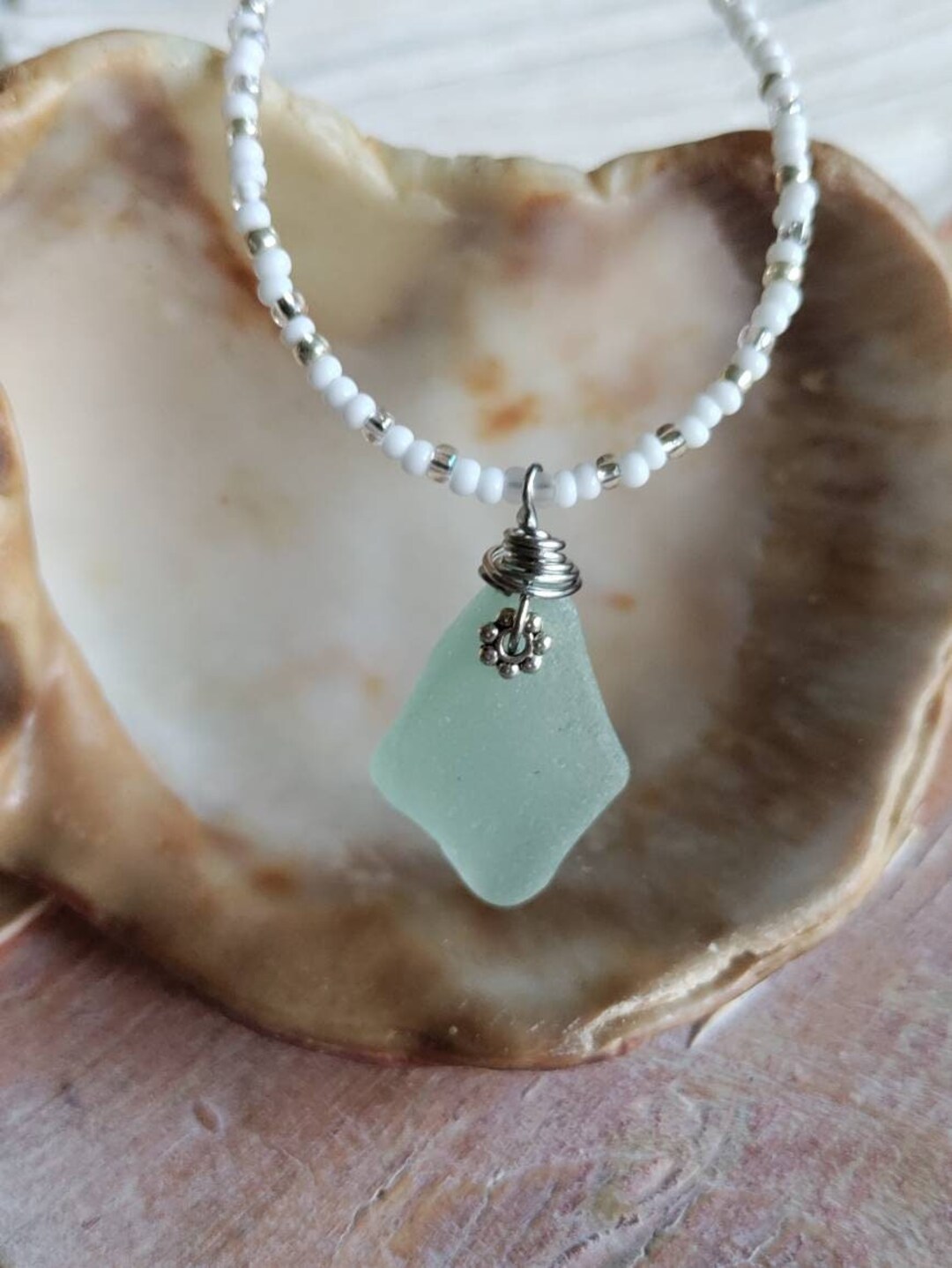 Hawaiian Sea Glass Necklace Jewelry Surf Tumbled Genuine Beach Etsy