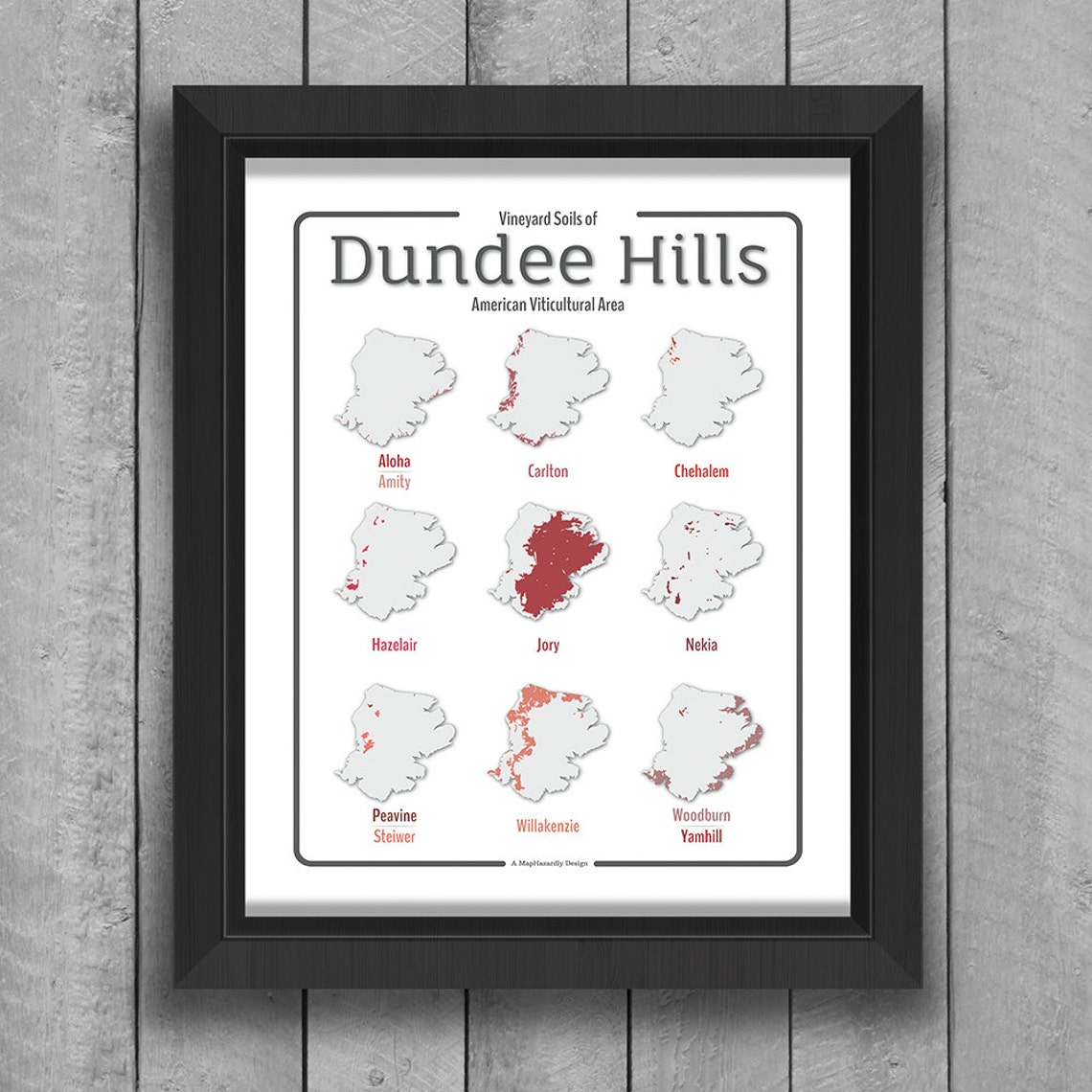 Wine Spectator’s Wine Map of Oregon | Vino Con Vista Adventures of the ...