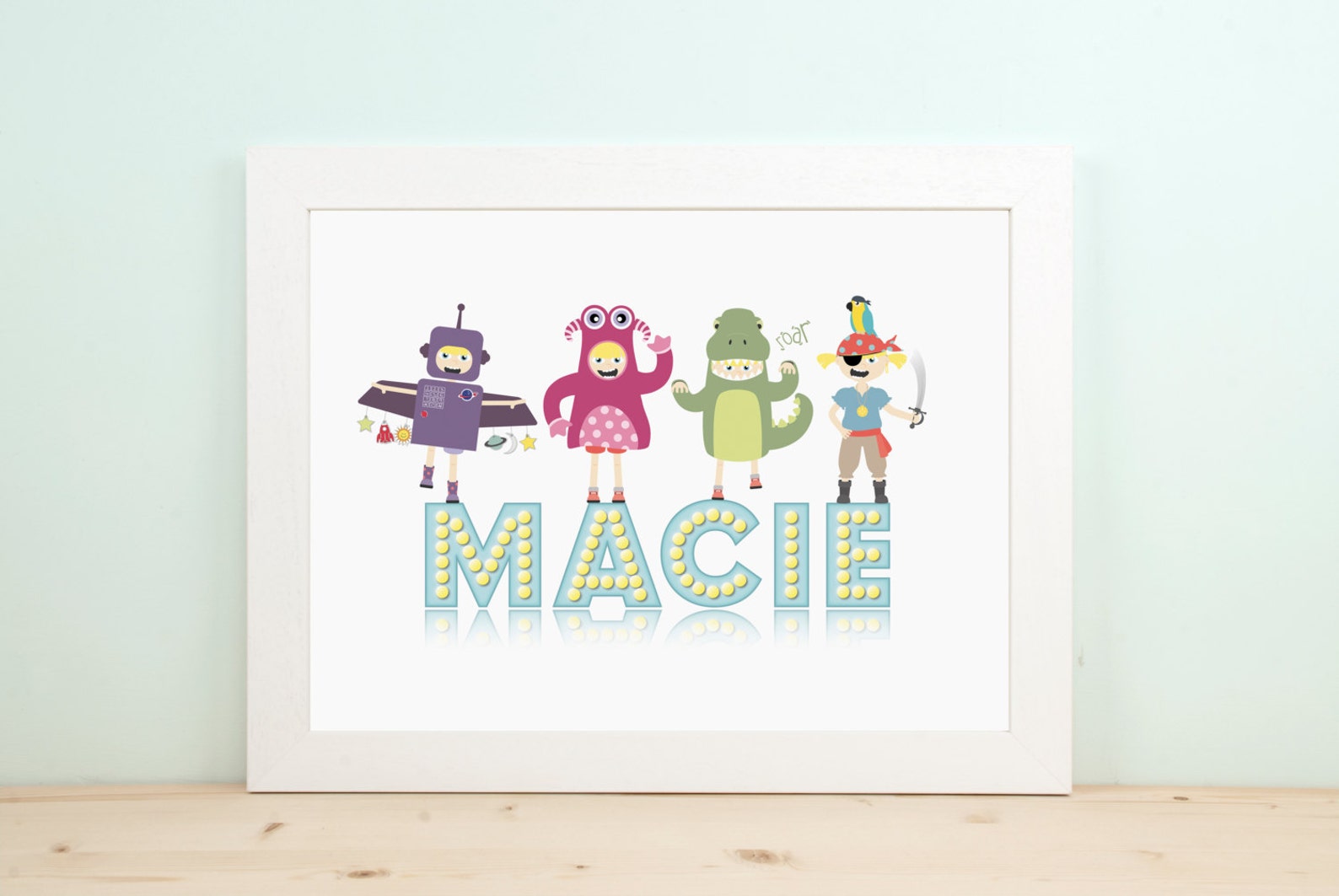 Personalised Girls Print / Girls Bedroom Decor / Inspirational - Etsy