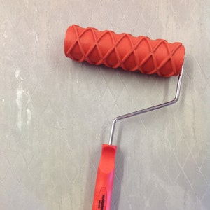 Diamonds - Decorative Patterned Paint Roller - Etsy