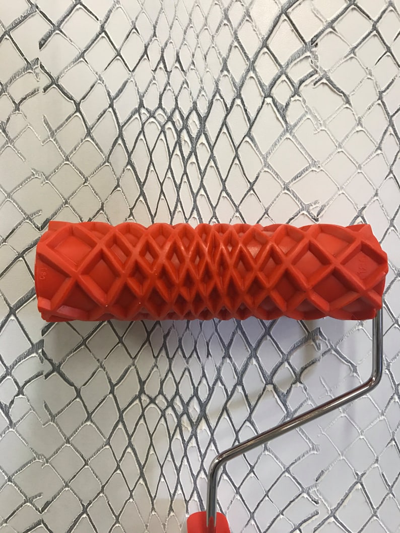 Snake Skin Pattern - Decorative Patterned Paint Roller - Etsy