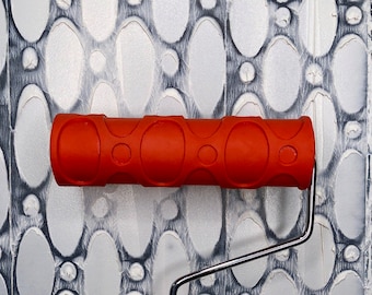 Metro Brick Pattern 7 Decorative Art Paint Roller | Etsy