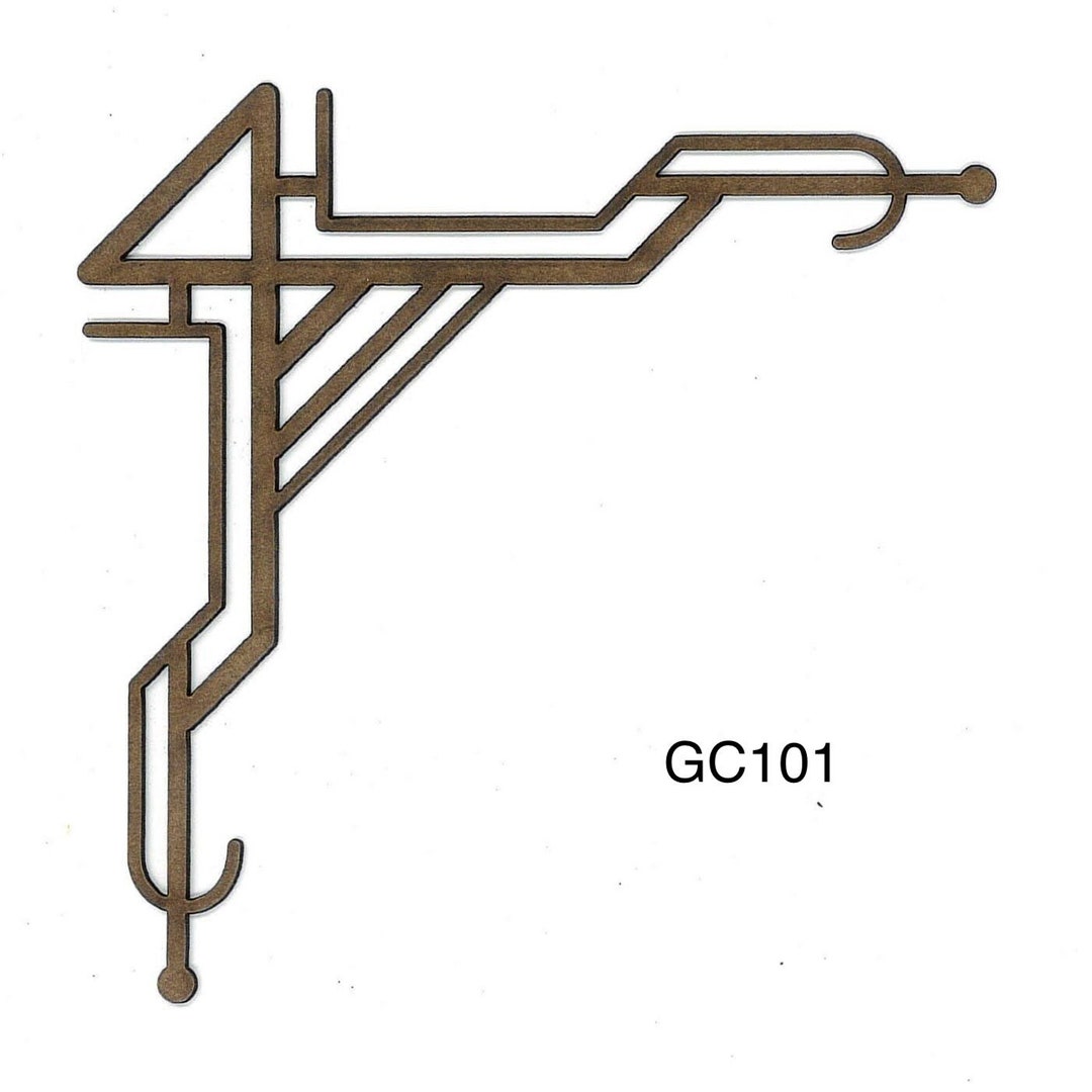 Polyonlay Geo Corner Pack of 2 10 Patterns to Choose From - Etsy