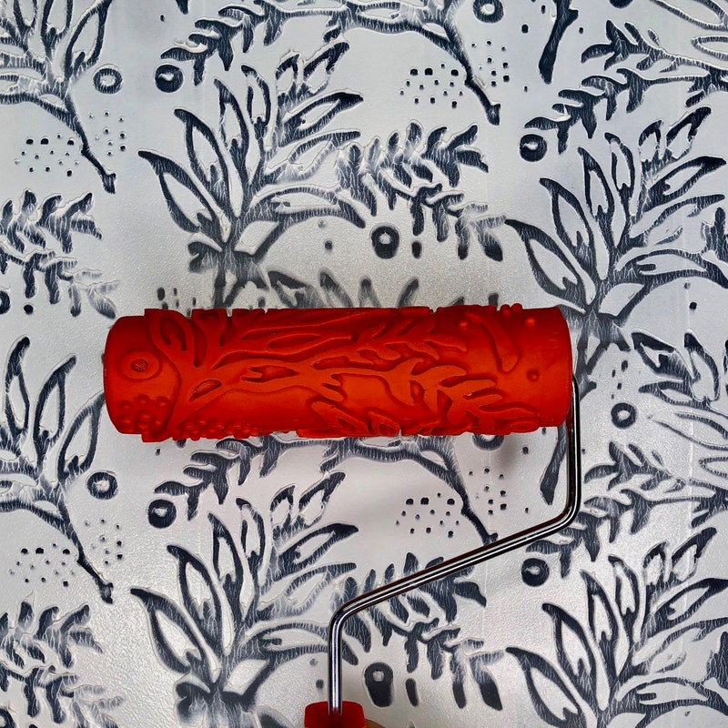 Paint Roller With Pattern - Etsy