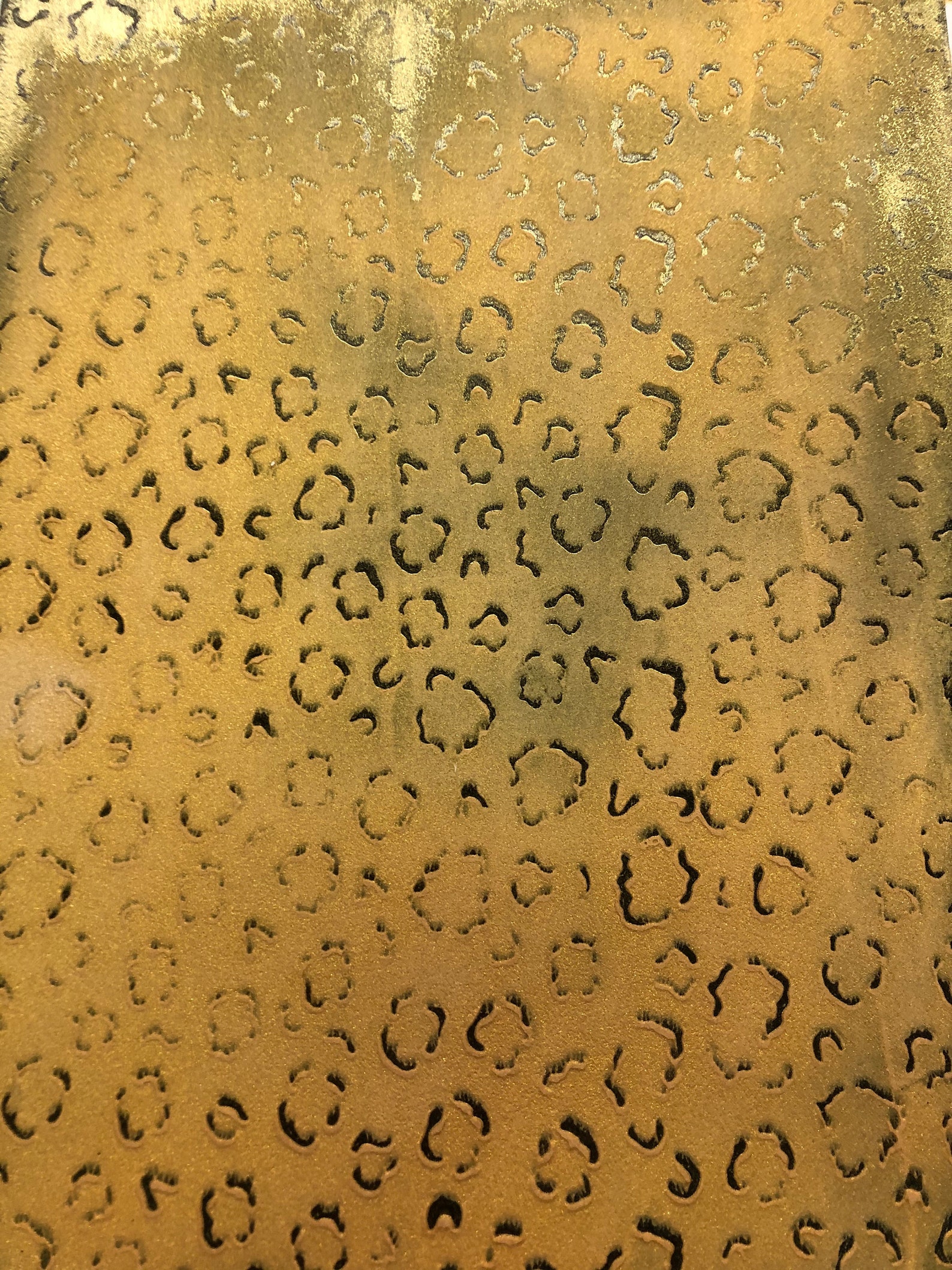 Cheetah Skin Pattern Decorative Patterned Paint Roller | Etsy