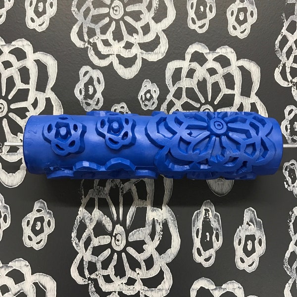 Wood Pattern Paint Roller - Etsy