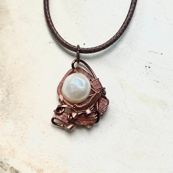 Wrapped Pendant - Etsy