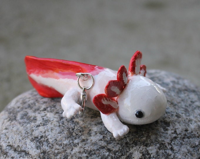 Axolotl Charm - Etsy