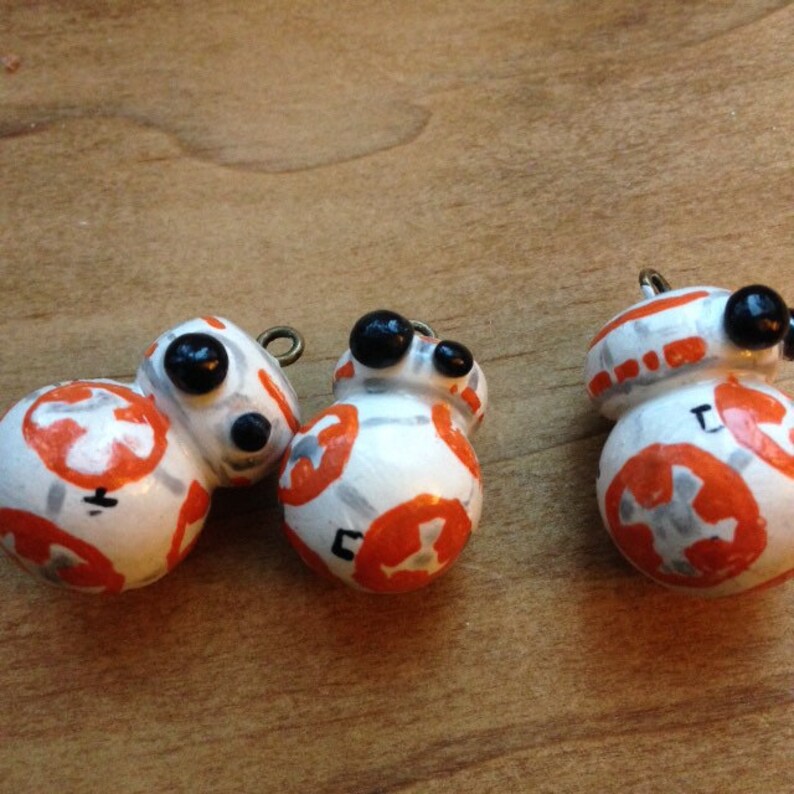 BB8 Star Wars Charm - Etsy