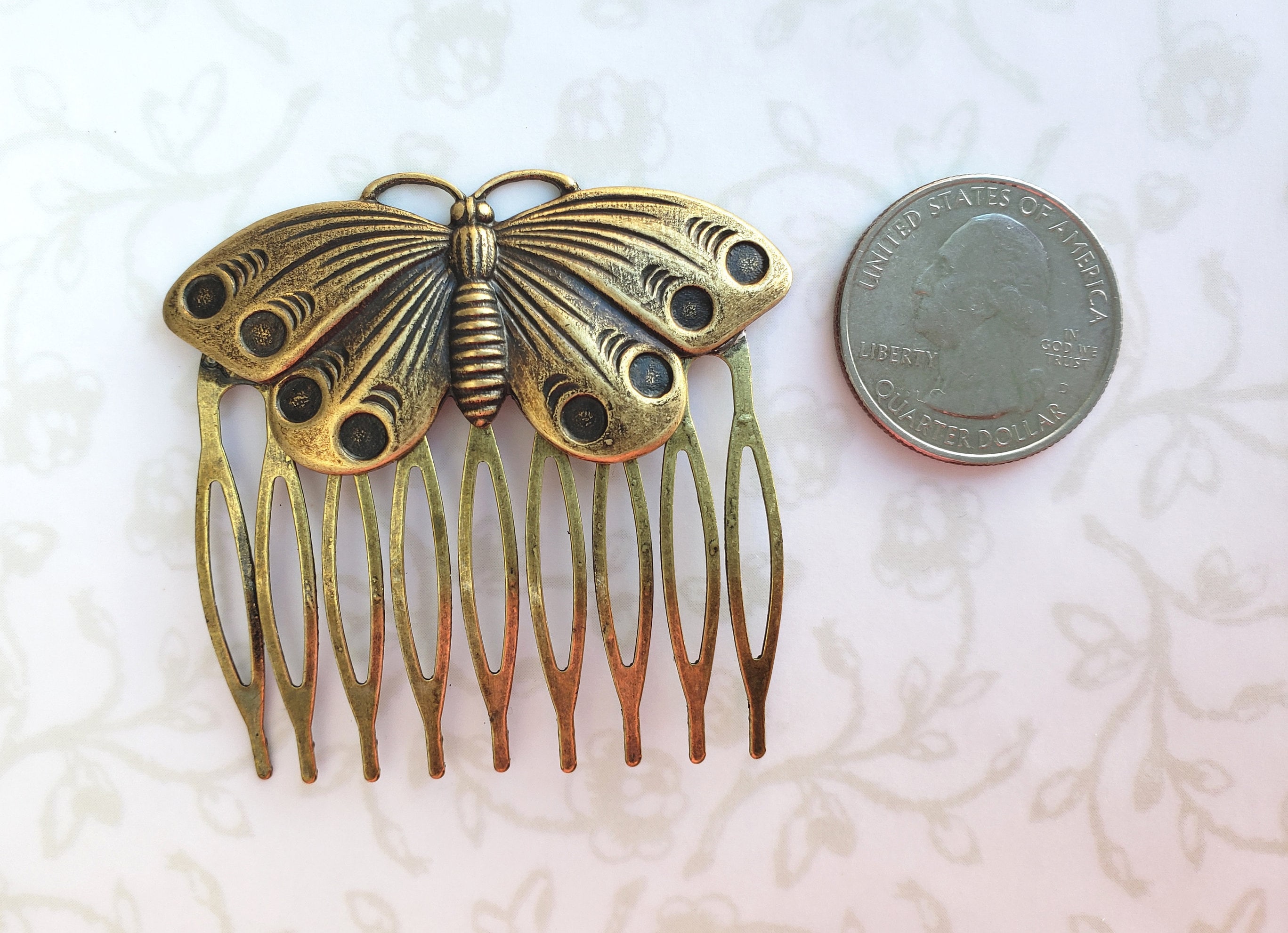 Butterfly Hair Combs Summer Hair Accessory Garden Wedding | Etsy