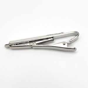 Silver Baseball Bat Tie Clip, Sports Tie Clip, Baseball Team, Fathers ...