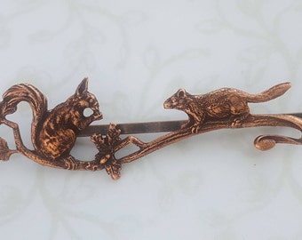 Squirrel and Acorn - Etsy