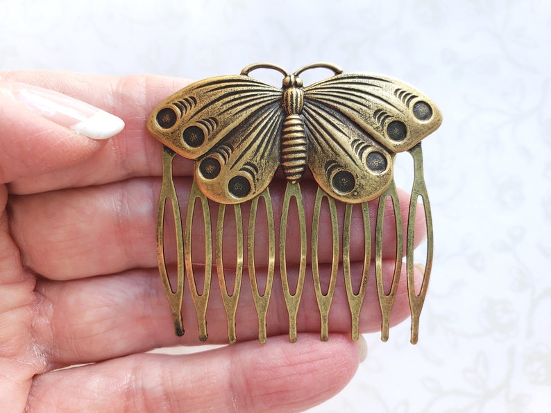Butterfly Hair Combs Summer Hair Accessory Garden Wedding - Etsy