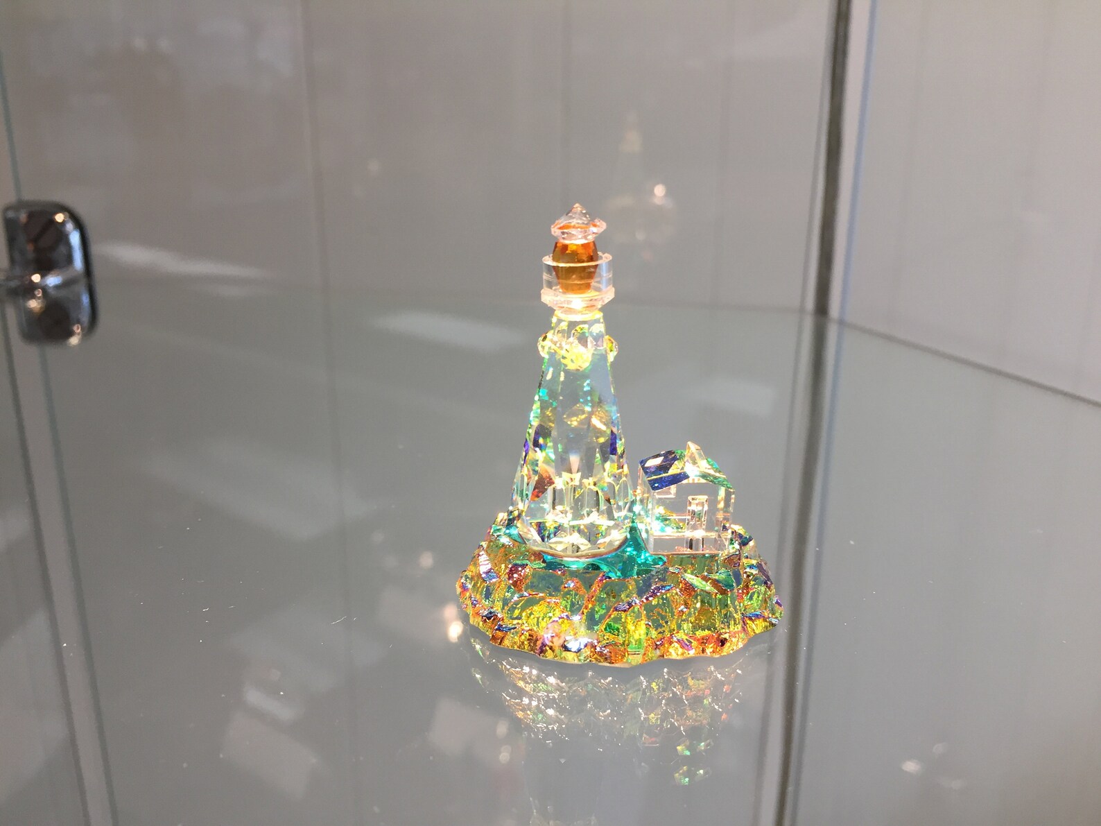 Harbor Lighthouse Crystal Figurine - Etsy