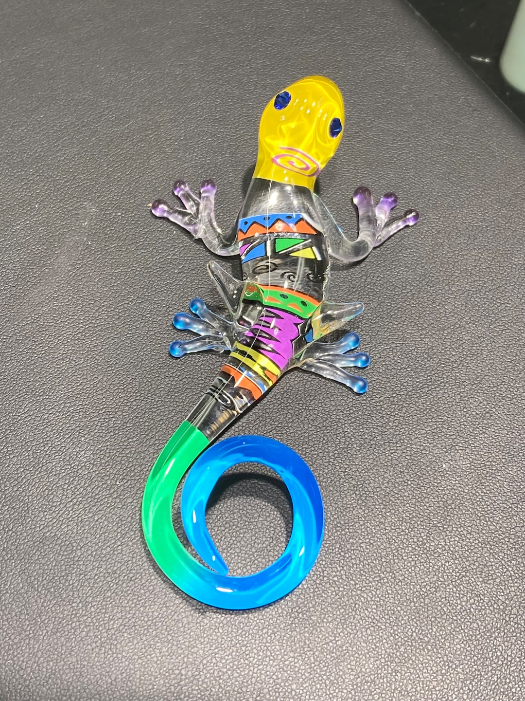 South West United States Gecko Glass Figurine - Etsy