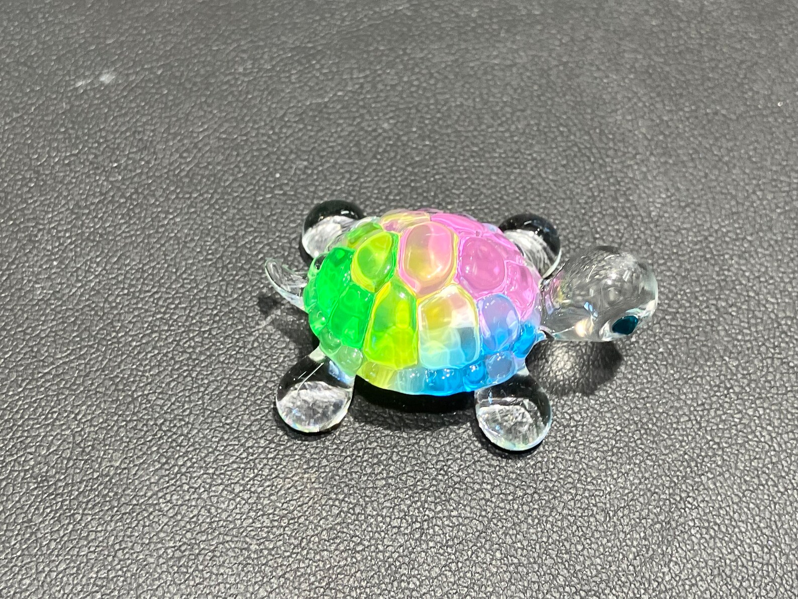 Turtle Snow Cone Glass Figurine - Etsy