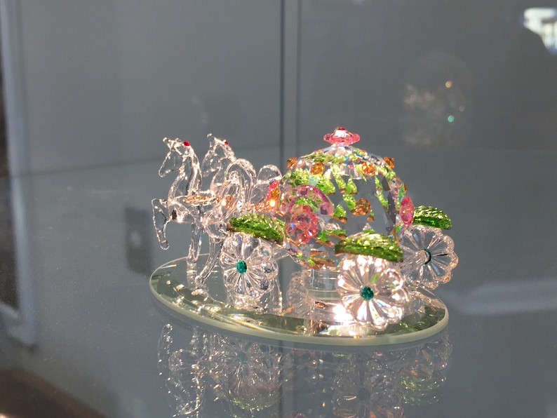 Fantasy Coach Crystal Figurine - Etsy