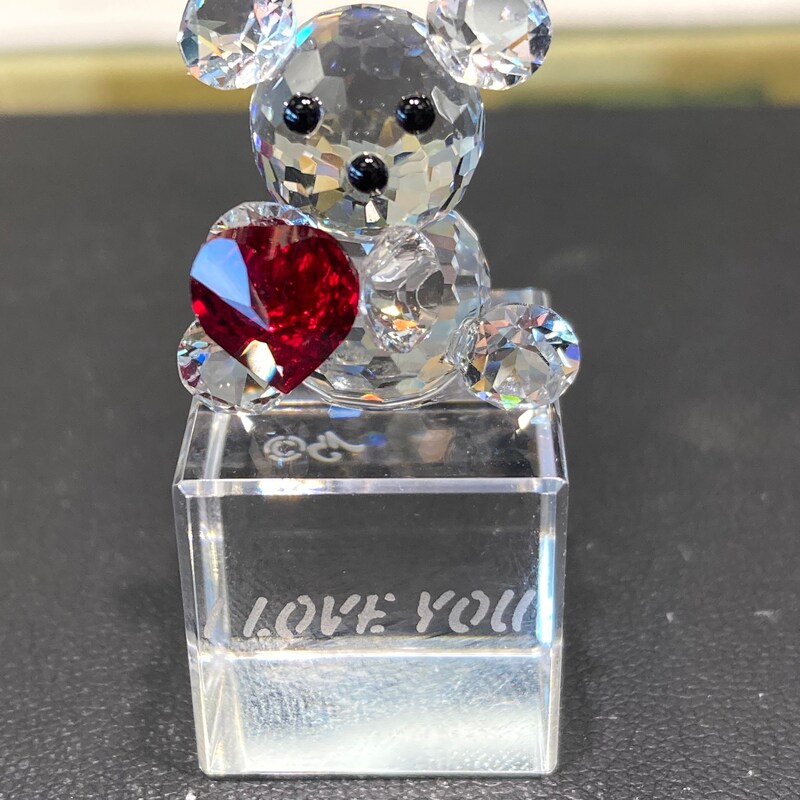 Crystal Bear Figurines - Etsy