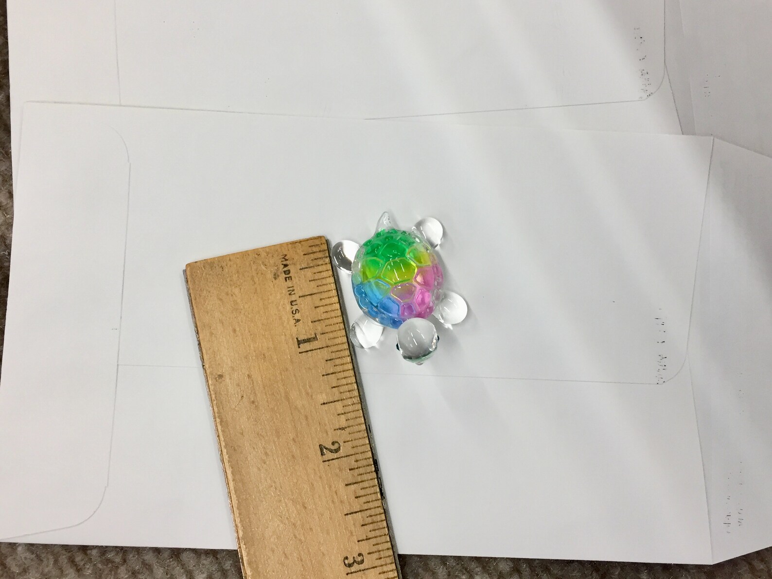 Turtle Snow Cone Glass Figurine | Etsy