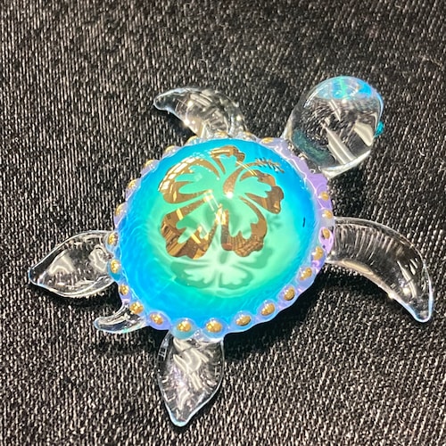 Glass Sea Turtle Hand Blown Glass Sea Turtle Glass Sea Etsy