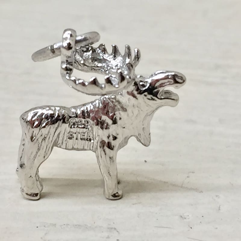 Moose Charm - Etsy