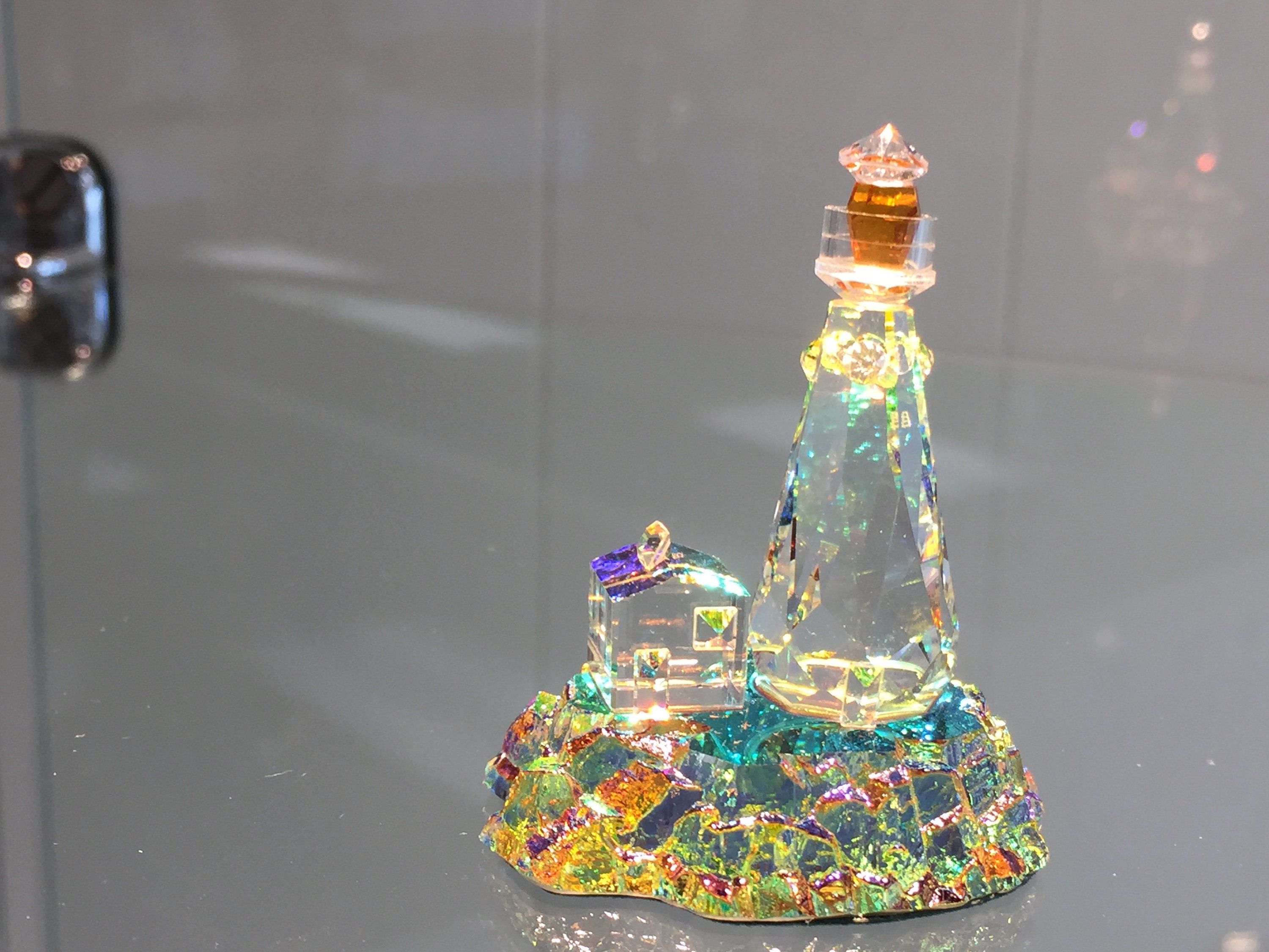 Harbor Lighthouse Crystal Figurine - Etsy