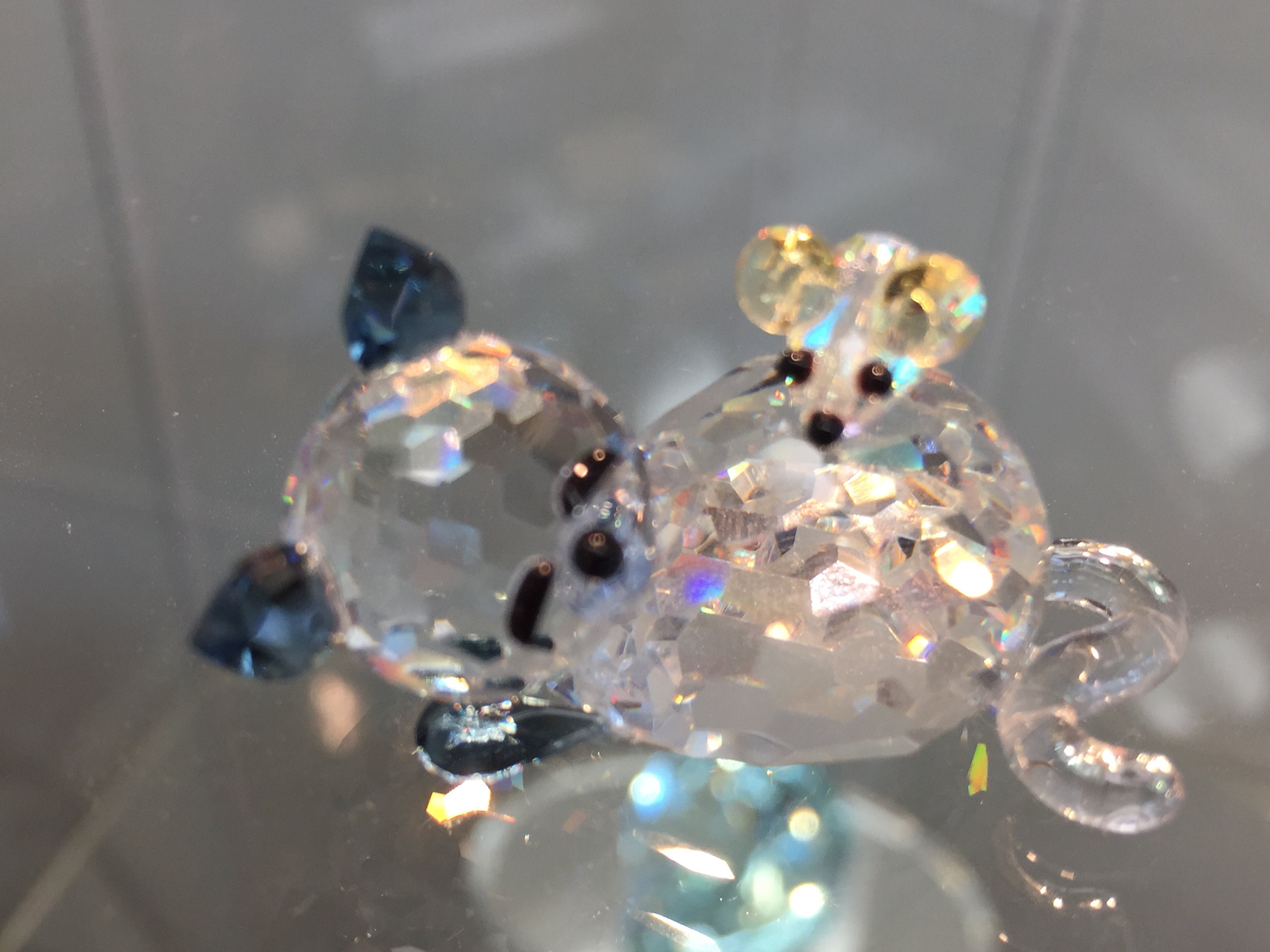 Mice Dream Crystal Figurine Glass Art Art & Collectibles etna.com.pe