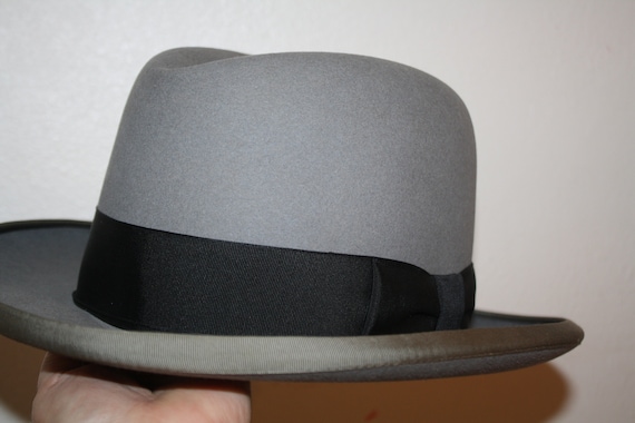 Stetson Felt HAT with Adam hat BOX Wales Style Fedora… - Gem