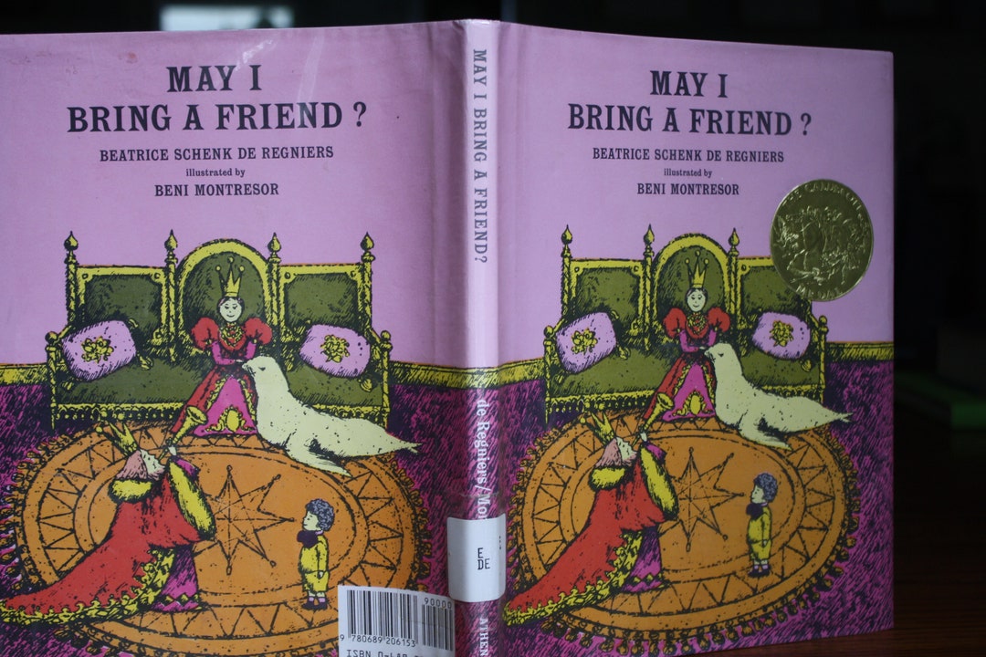 May I Bring A Friend Children's Book - 1964 First Edition - Etsy