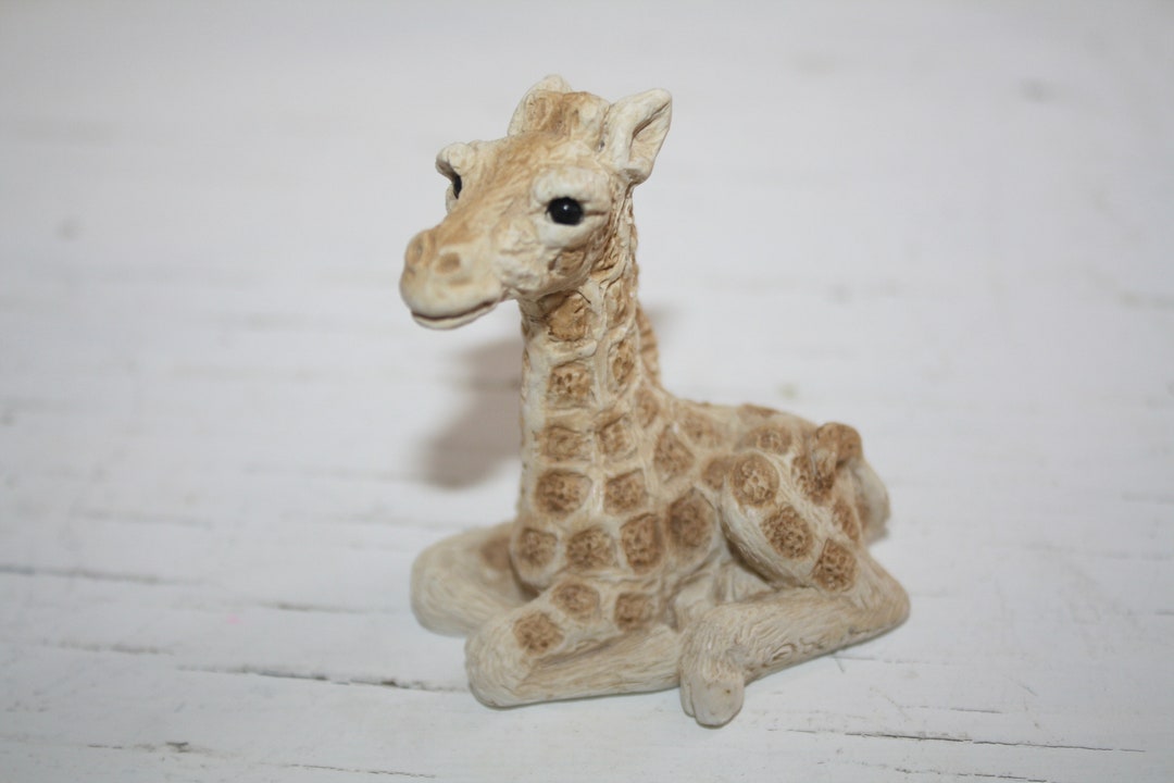 Giraffe Stone Critter Figurine Littles - Etsy