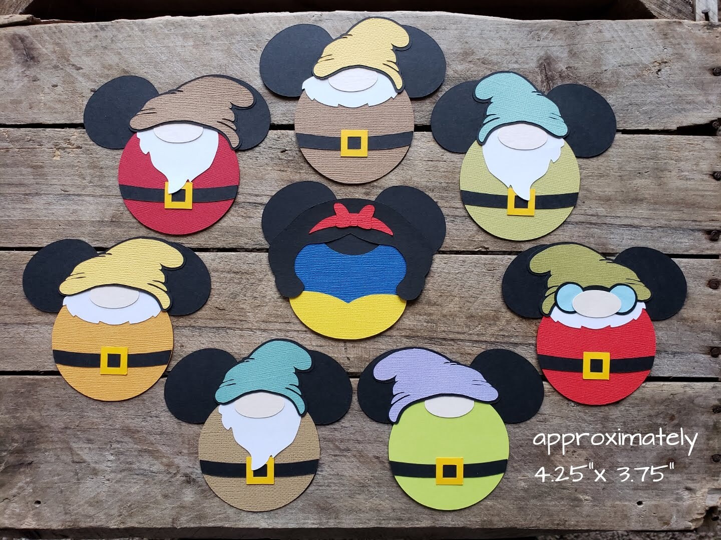 Paper, Party & Kids Papercraft Scrapbooking Disney Snow White and the ...