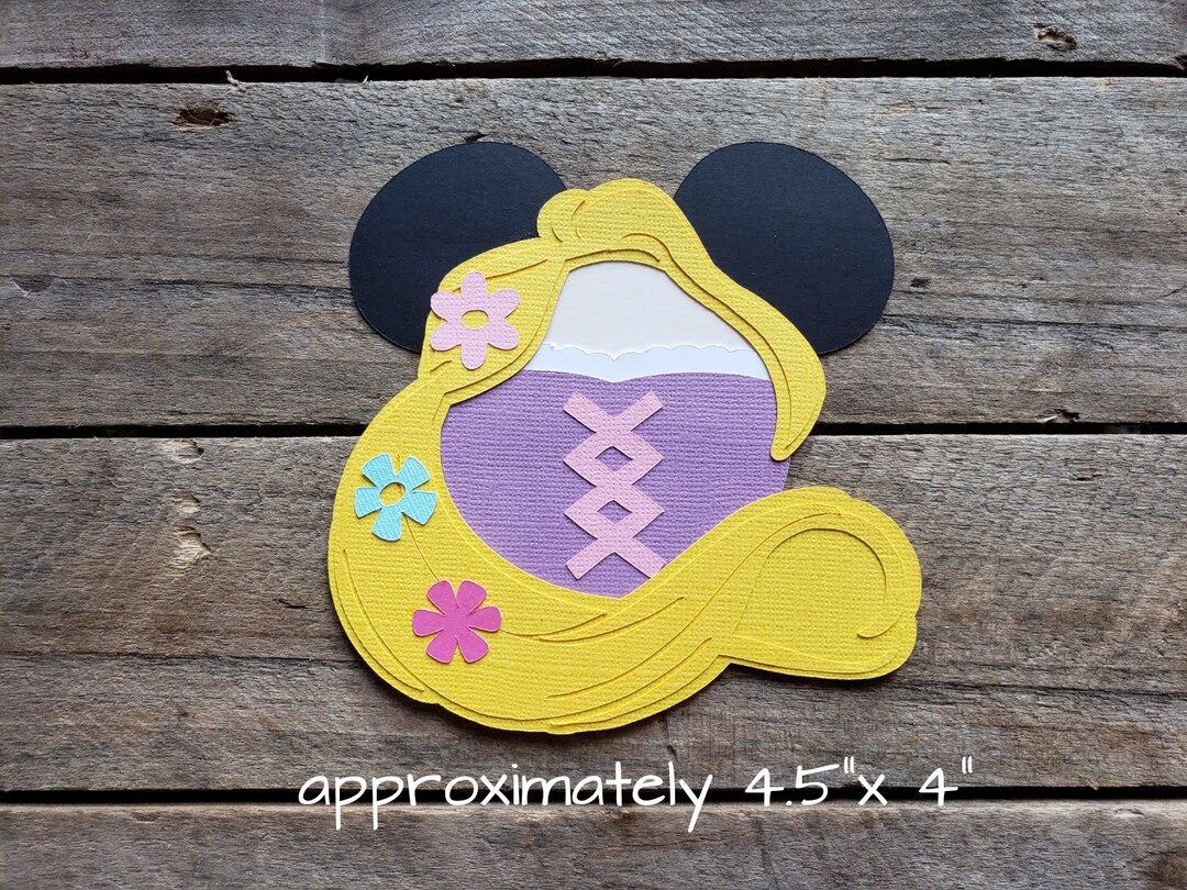 Disney Tangled Themed Scrapbooking Embellishments or Hotel Window ...