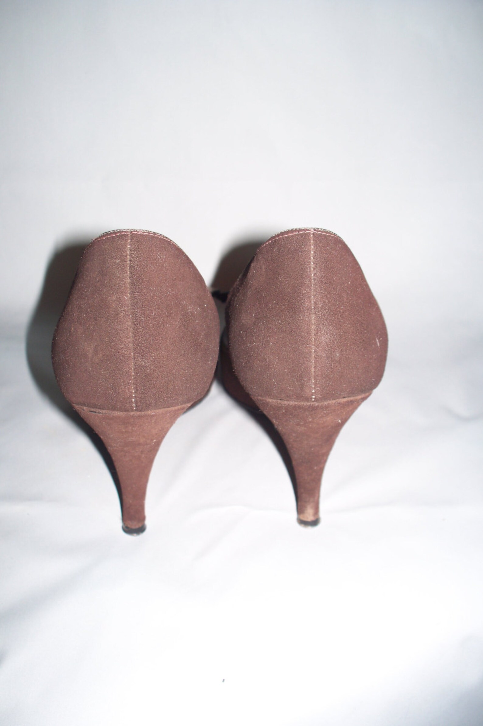 Vintage Mid Century 50's 60's Diletto by Delmar Chocolate Brown Micro ...