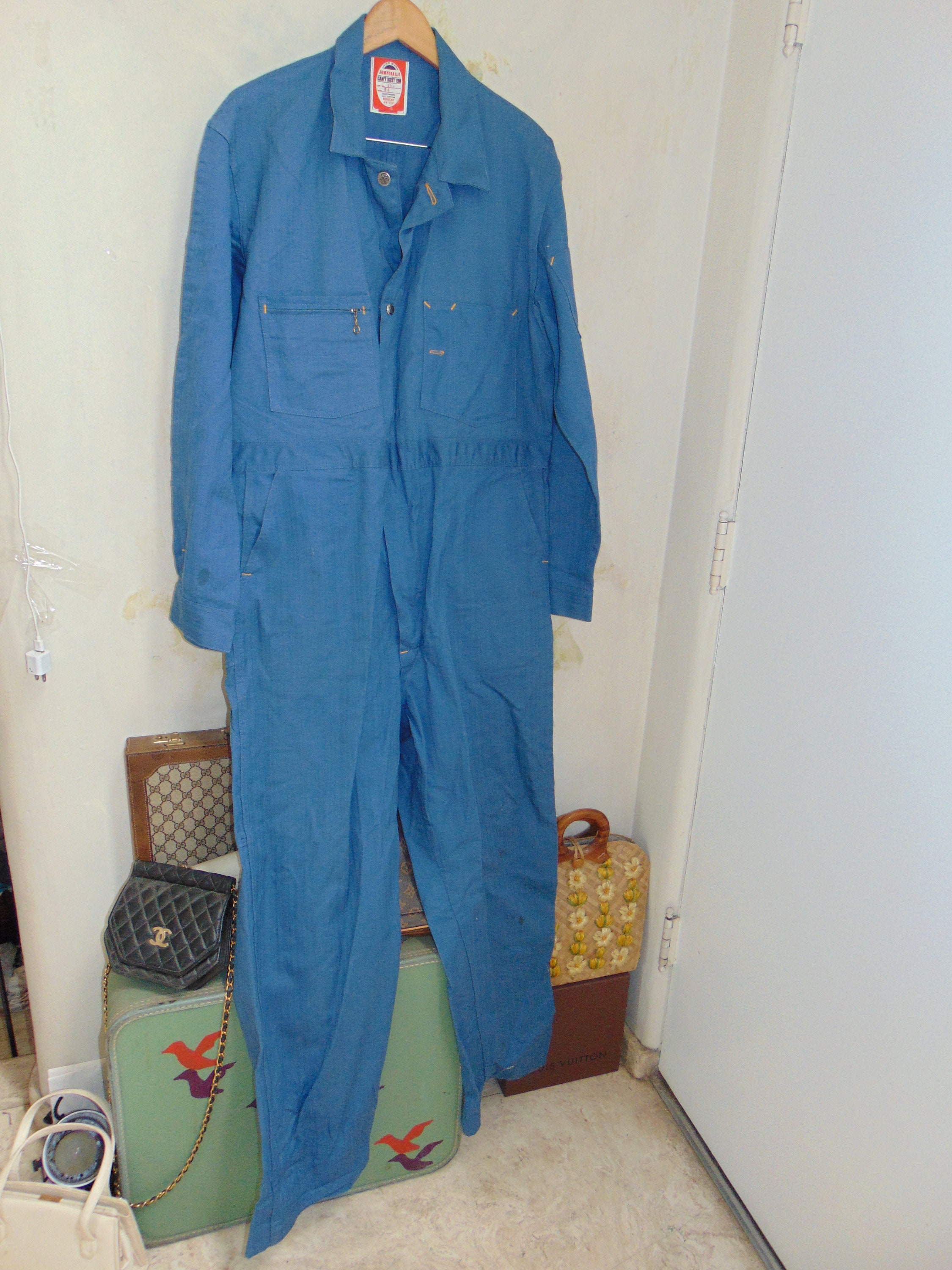 Vintage 50's Union Made Sanforized Can't Bust 'em Jumperalls Coveralls ...