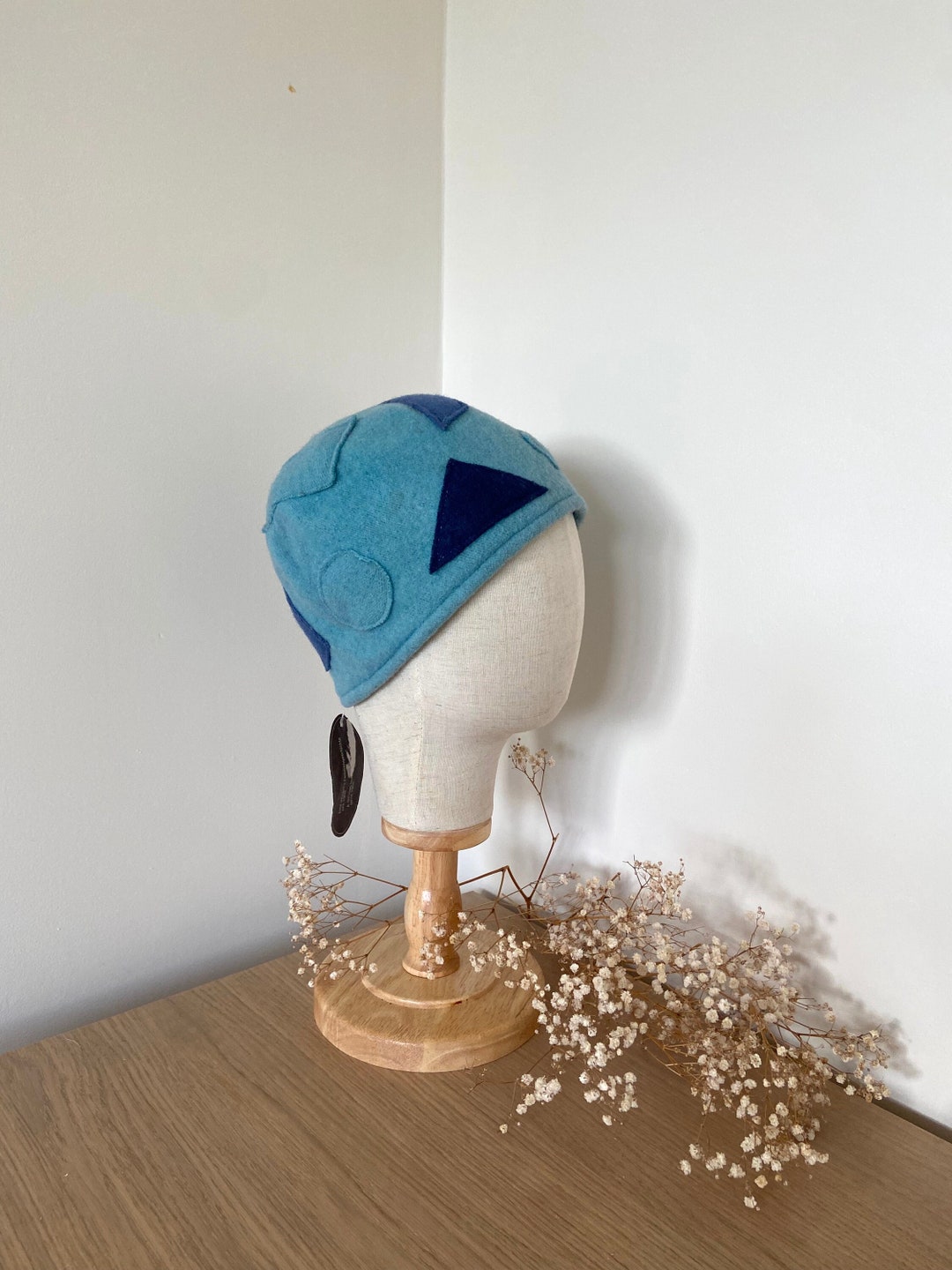 DIEFENTHAL VINTAGE WOOL Hat / Blue Wool Hat / Warm Winter Accessories ...