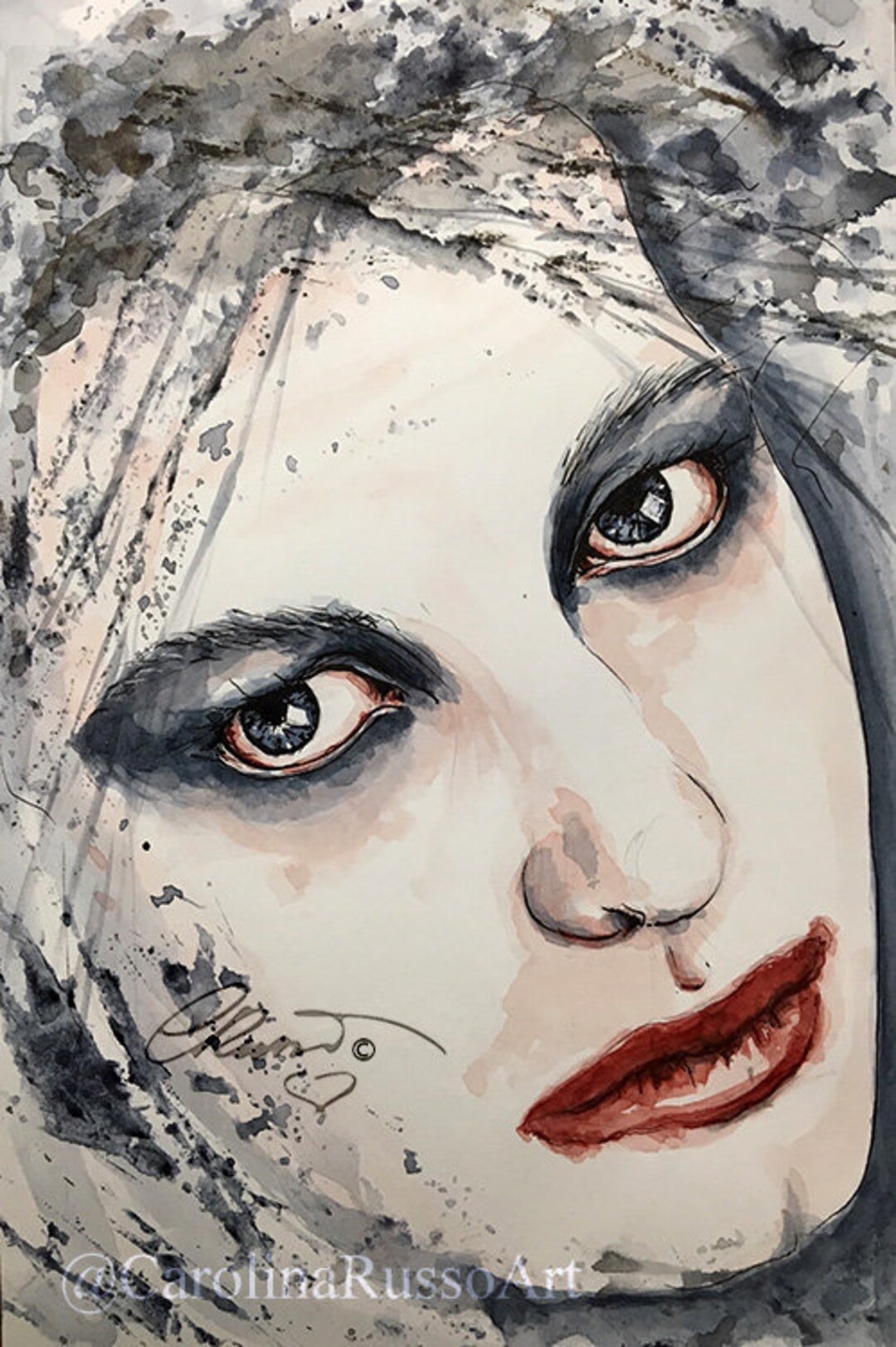 Robert Smith, the Cure, Limited Edition Print, Hand Enhanced ...