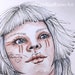 Aurora, Fan Art Portrait, Limited Edition Signed Print, Hand Enhanced ...