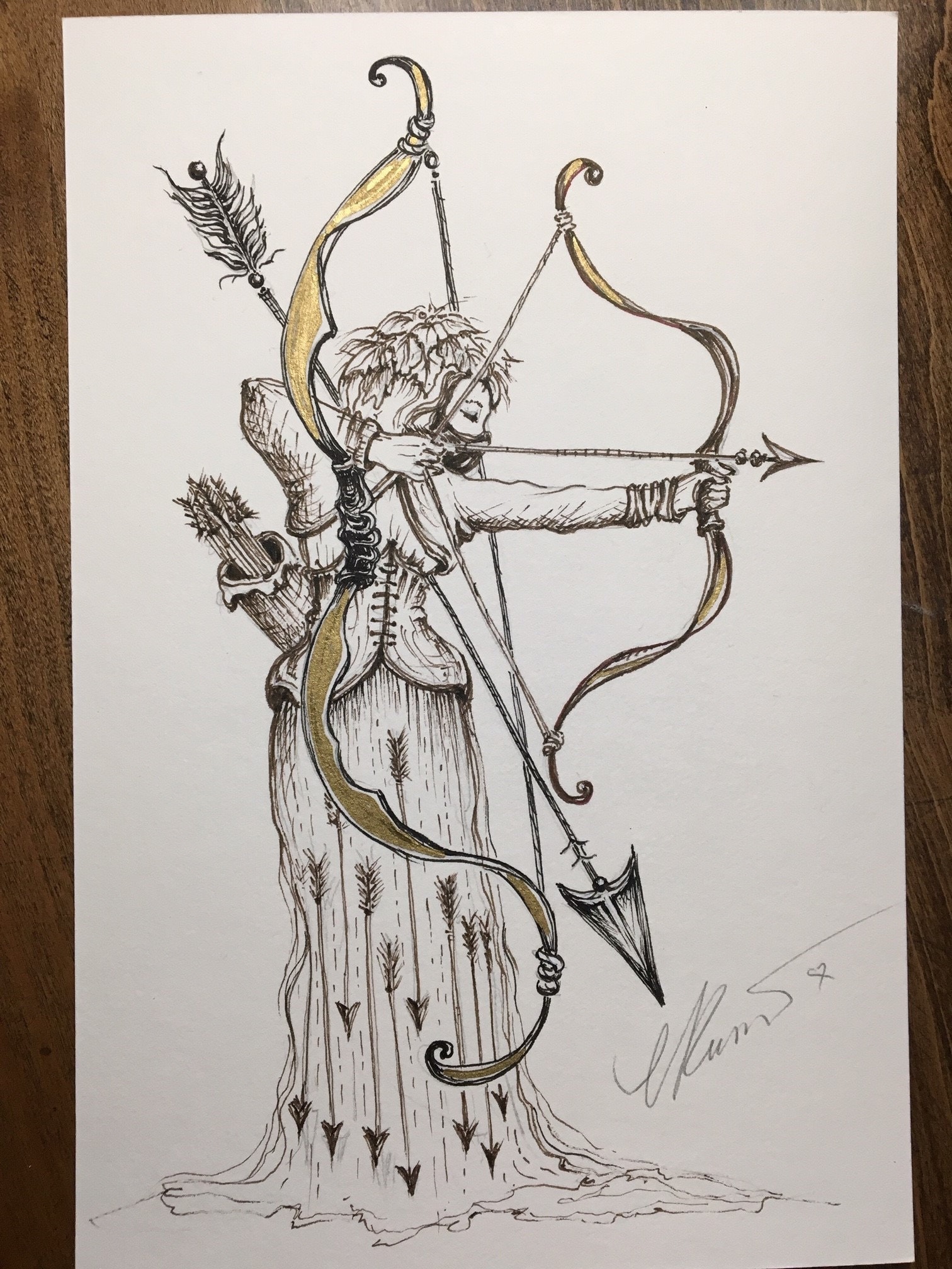 Artemis Drawing