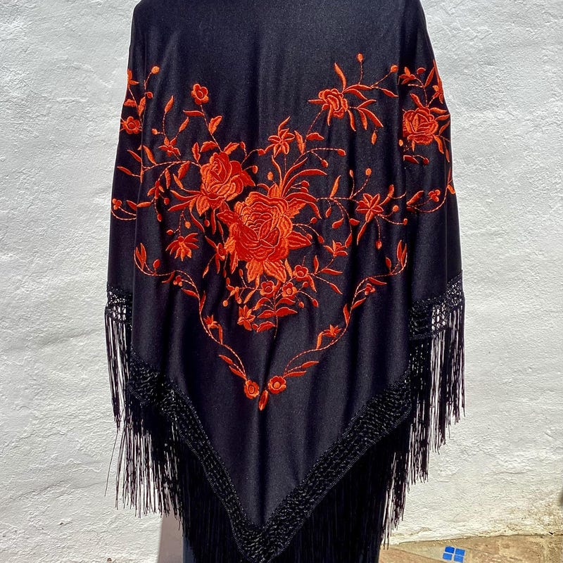 Spanish Shawl - Etsy