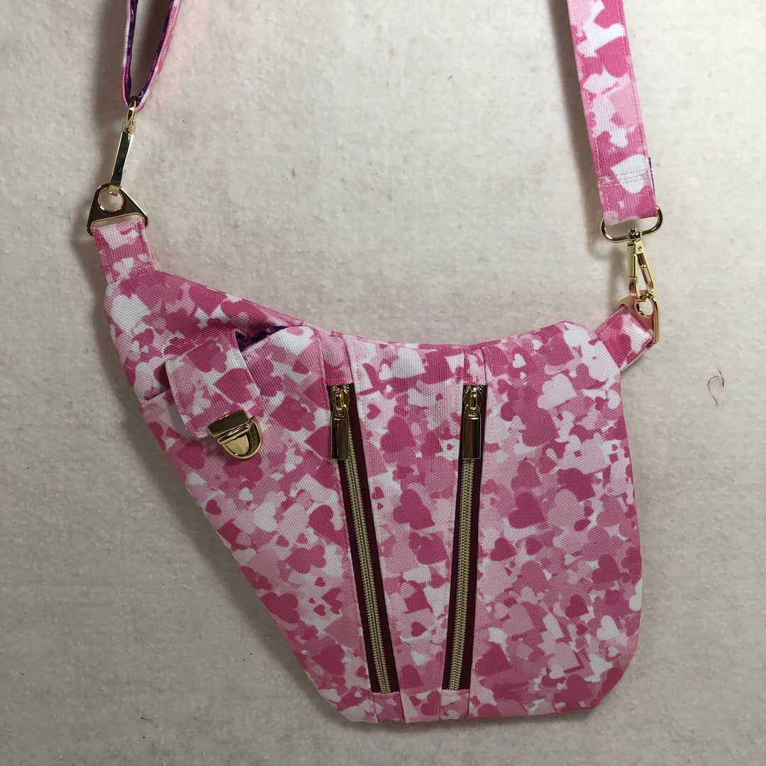Side Slinger LS - Pink Camo Hearts - Etsy
