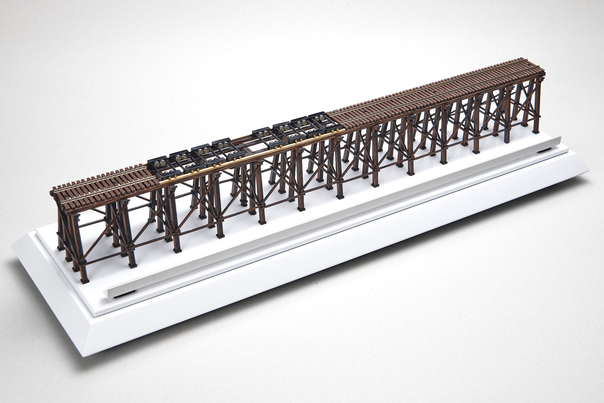 Working Model Train Display Bridge With DCC Light - Etsy