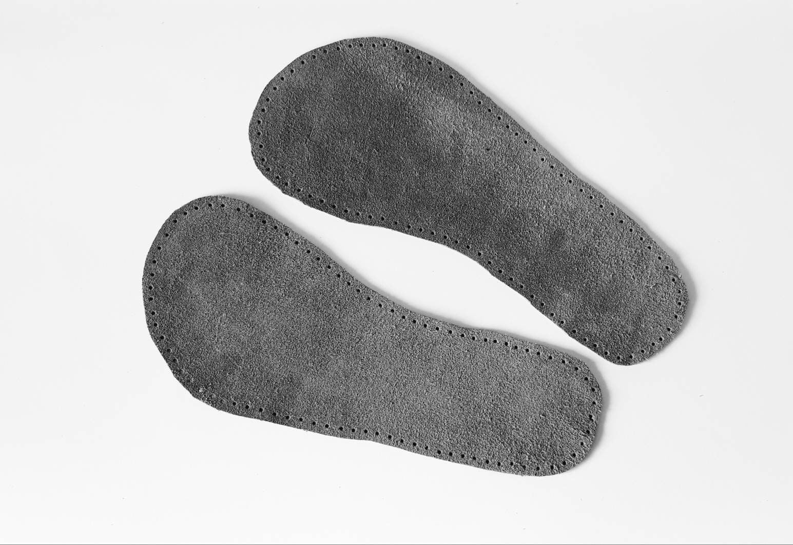 Grey Leather Sew on Soles for Slippers and Socks, Size 36EU-48EU - Etsy